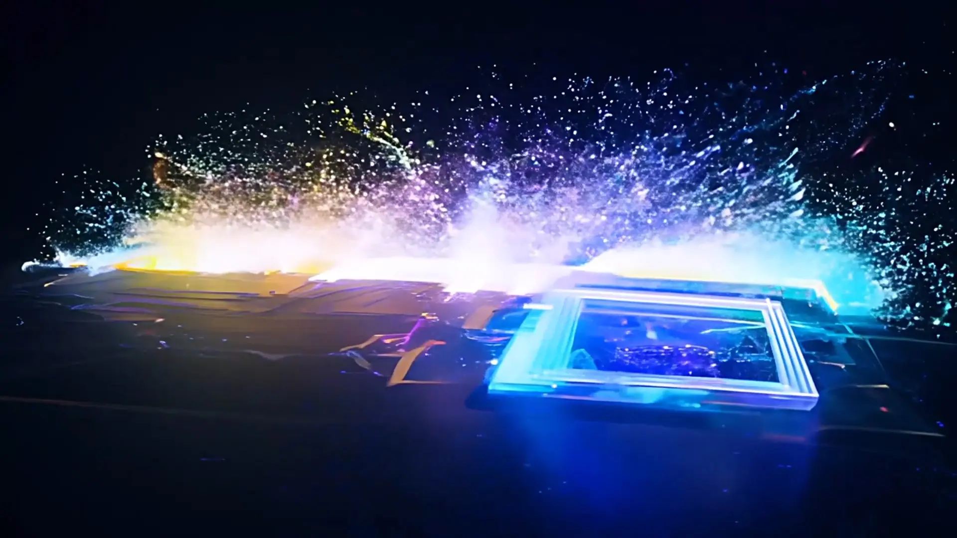 Dynamic Sparkle Explosion Background For Title Animation | Videos